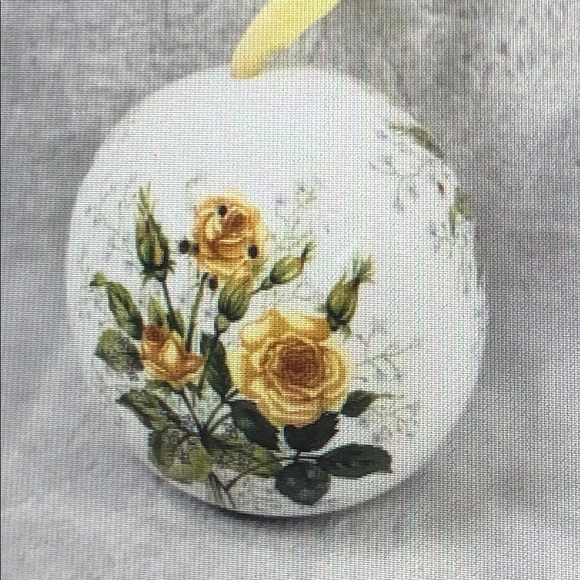 Wall Decor | Vintage Porcelain Pomander Ball Floral Roses Made In Japan ...
